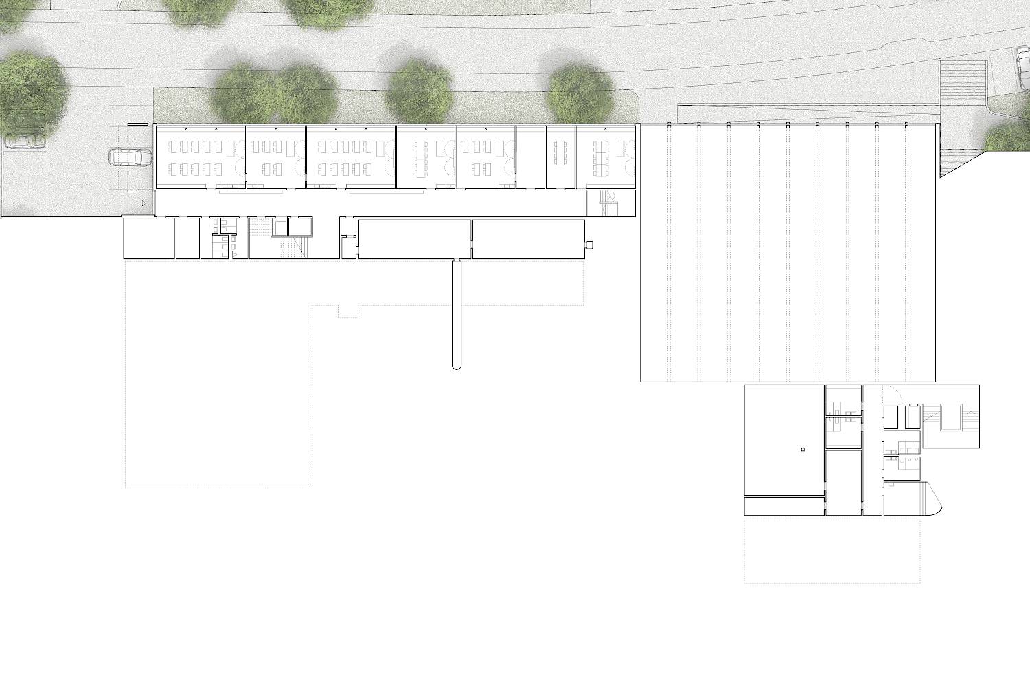Erweiterung Primarschule, Binningen. dsar - ds.architekten, basel bern